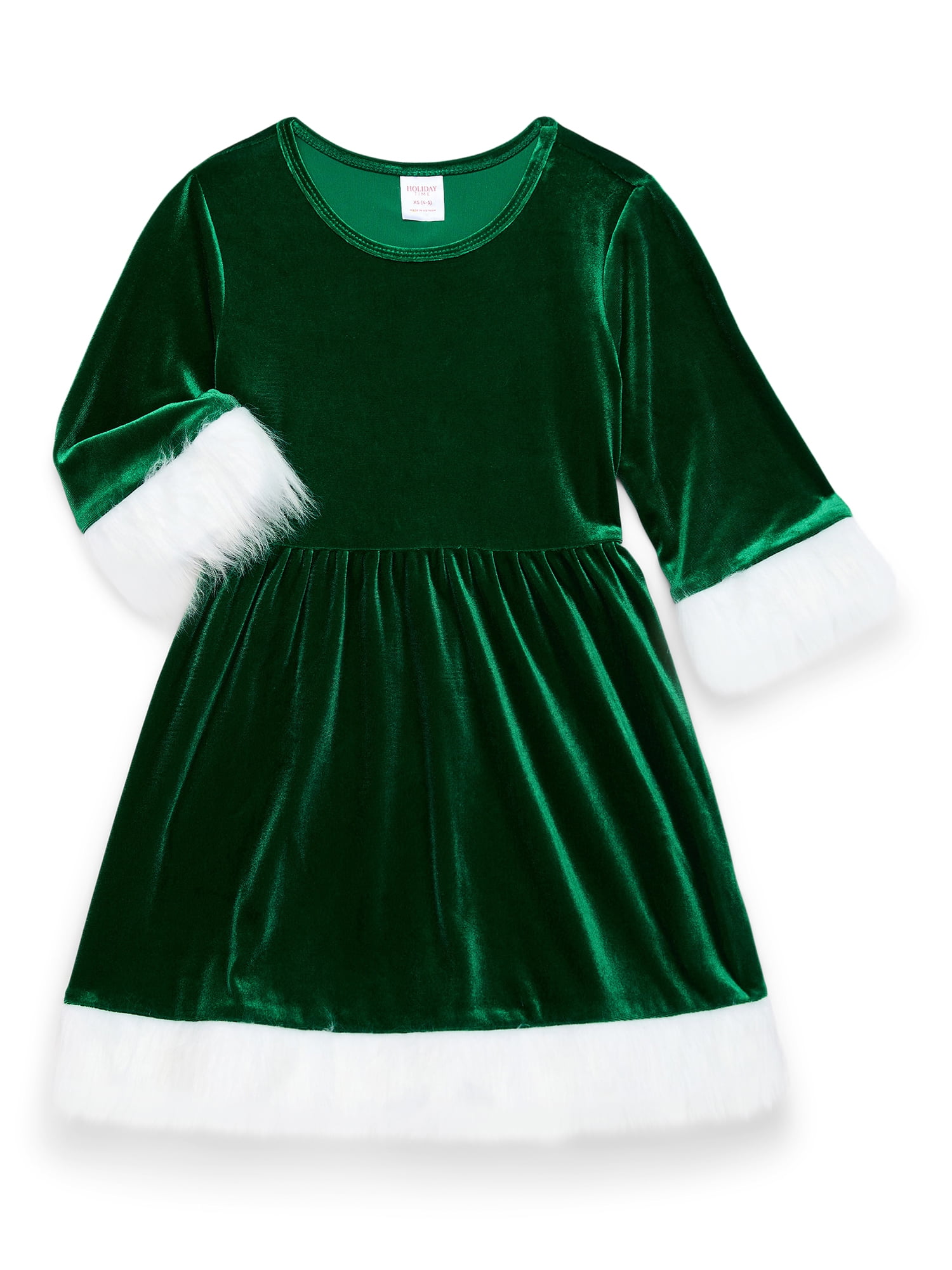 Girls Santa Cosplay Dress from Holiday Time, Sizes 4-18 - Walmart.com