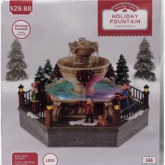 Holiday Time Holiday Fountain - Walmart.com