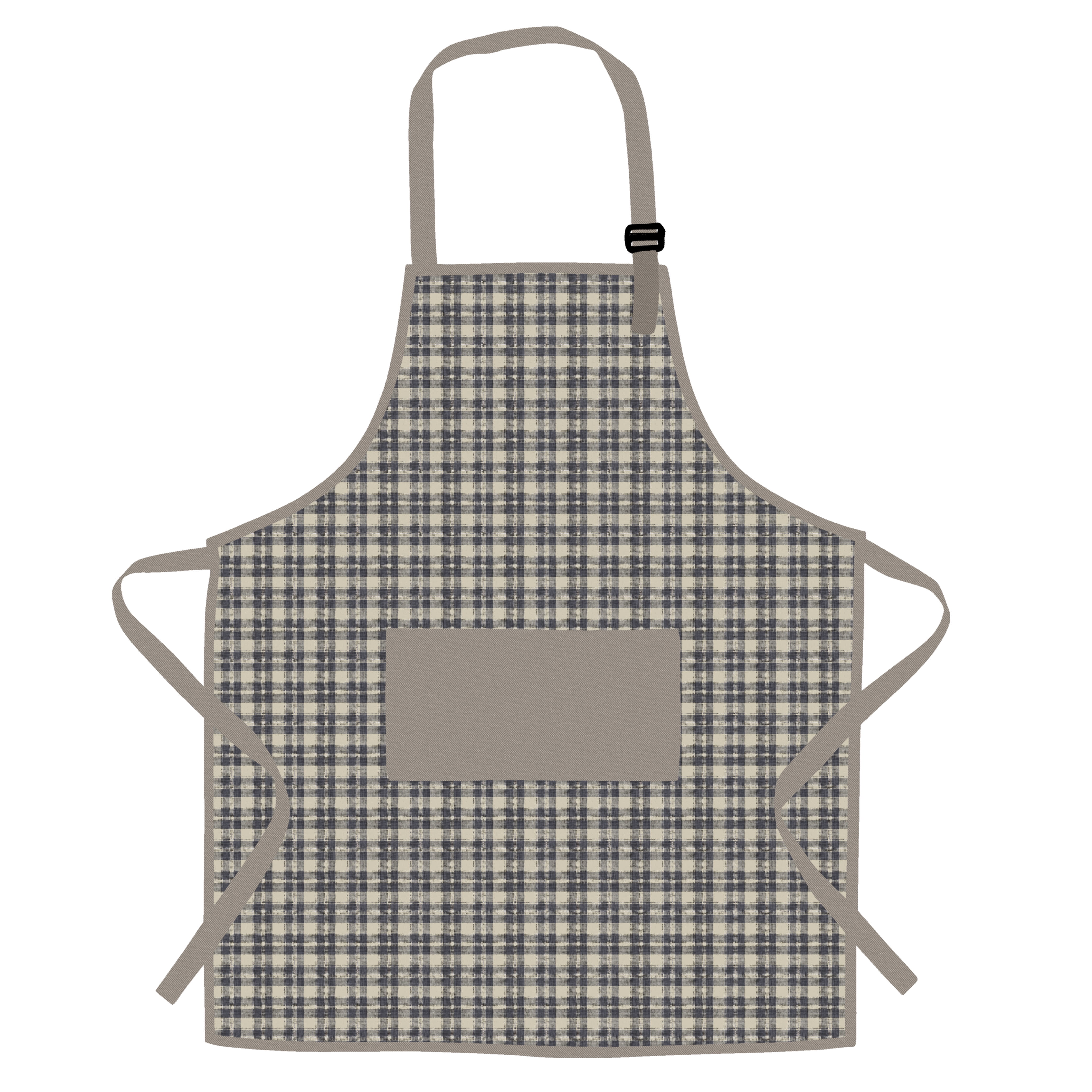 Holiday Time Open Plaid Apron - Walmart.com