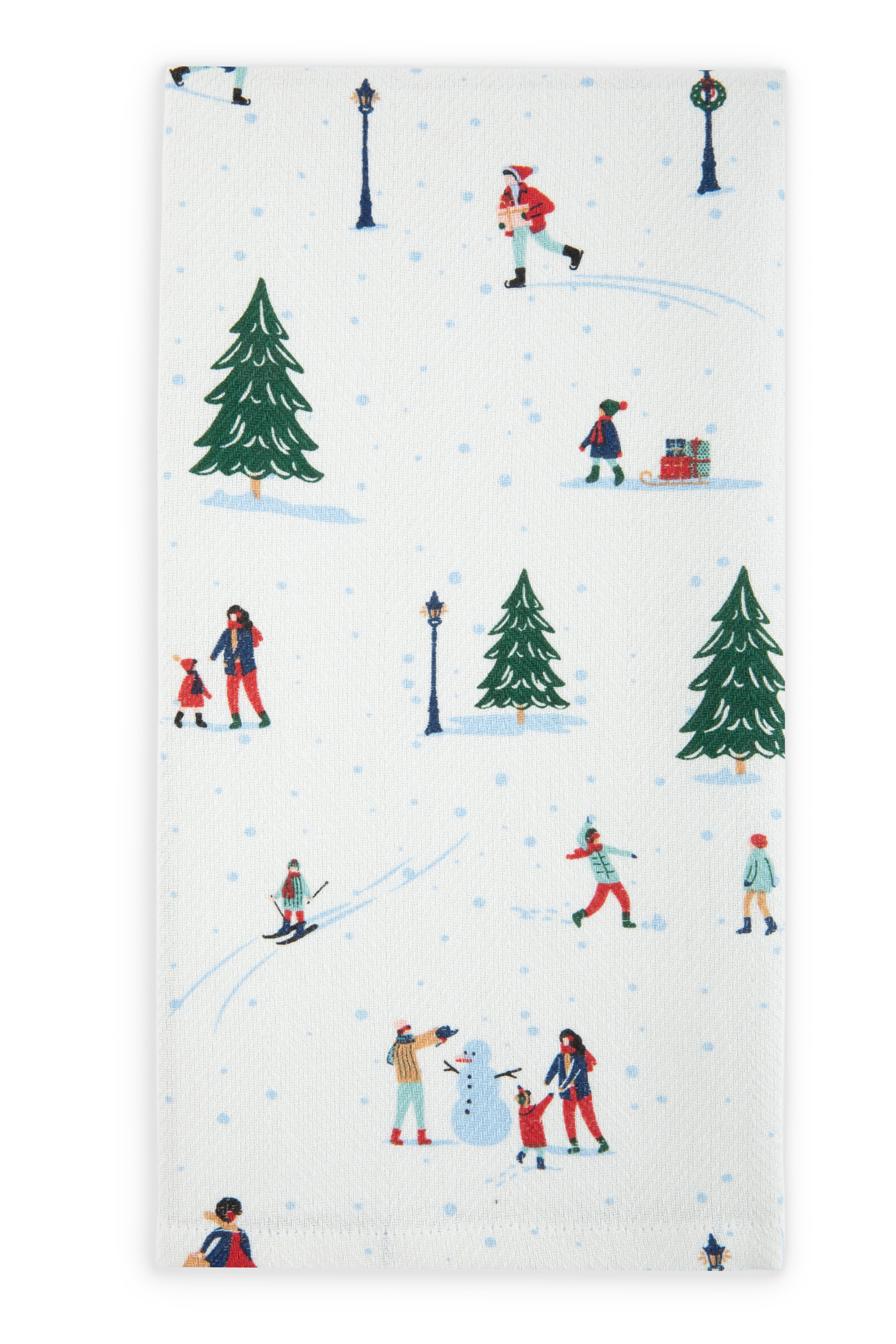 Holiday Time Kitchen Towel Winter Scene - Walmart.com