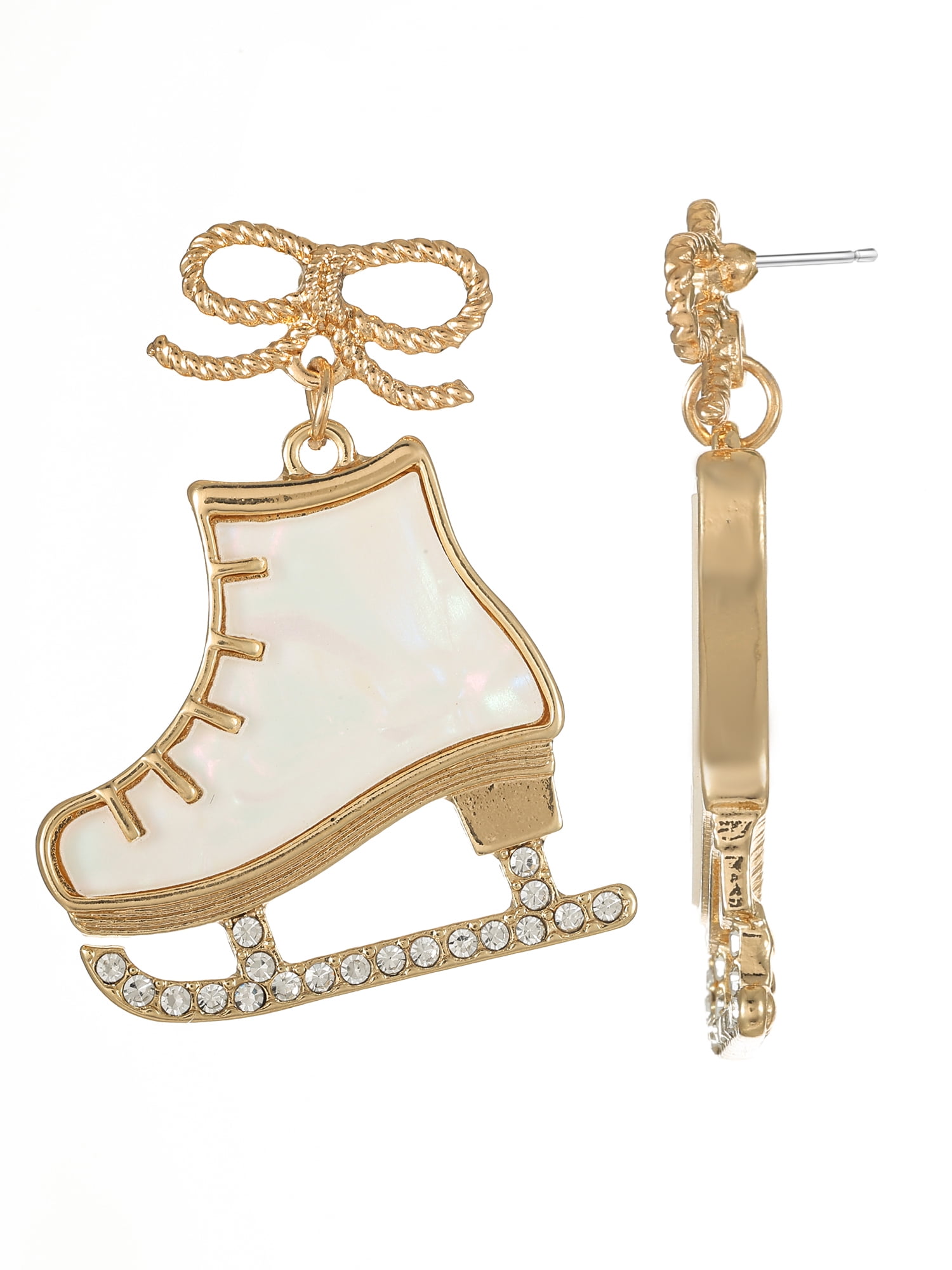 Holiday Time Ice Skate Earrings, 1 Pair - Walmart.com