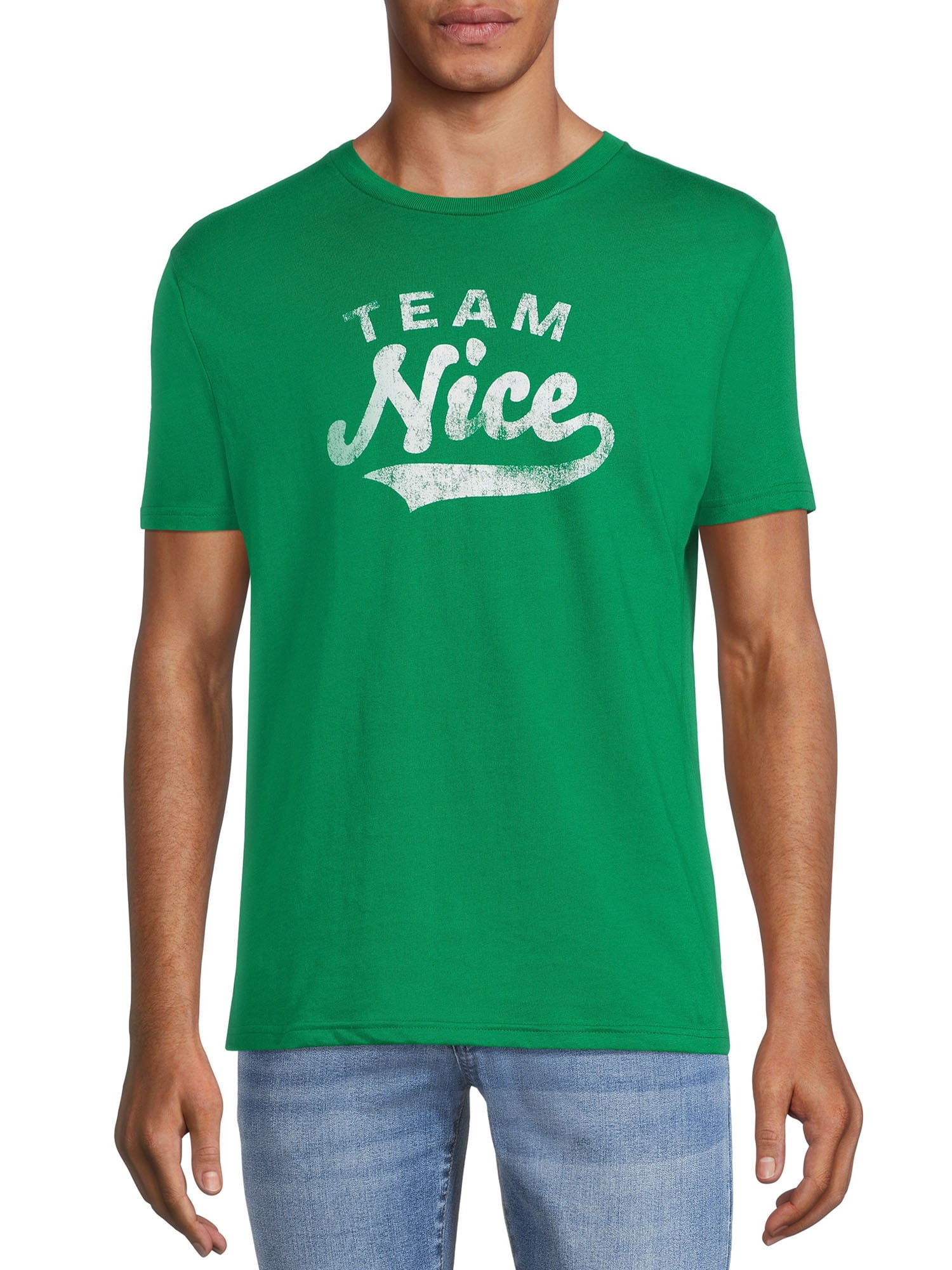 Holiday Time Men's Team Nice Graphic Tee - Walmart.com
