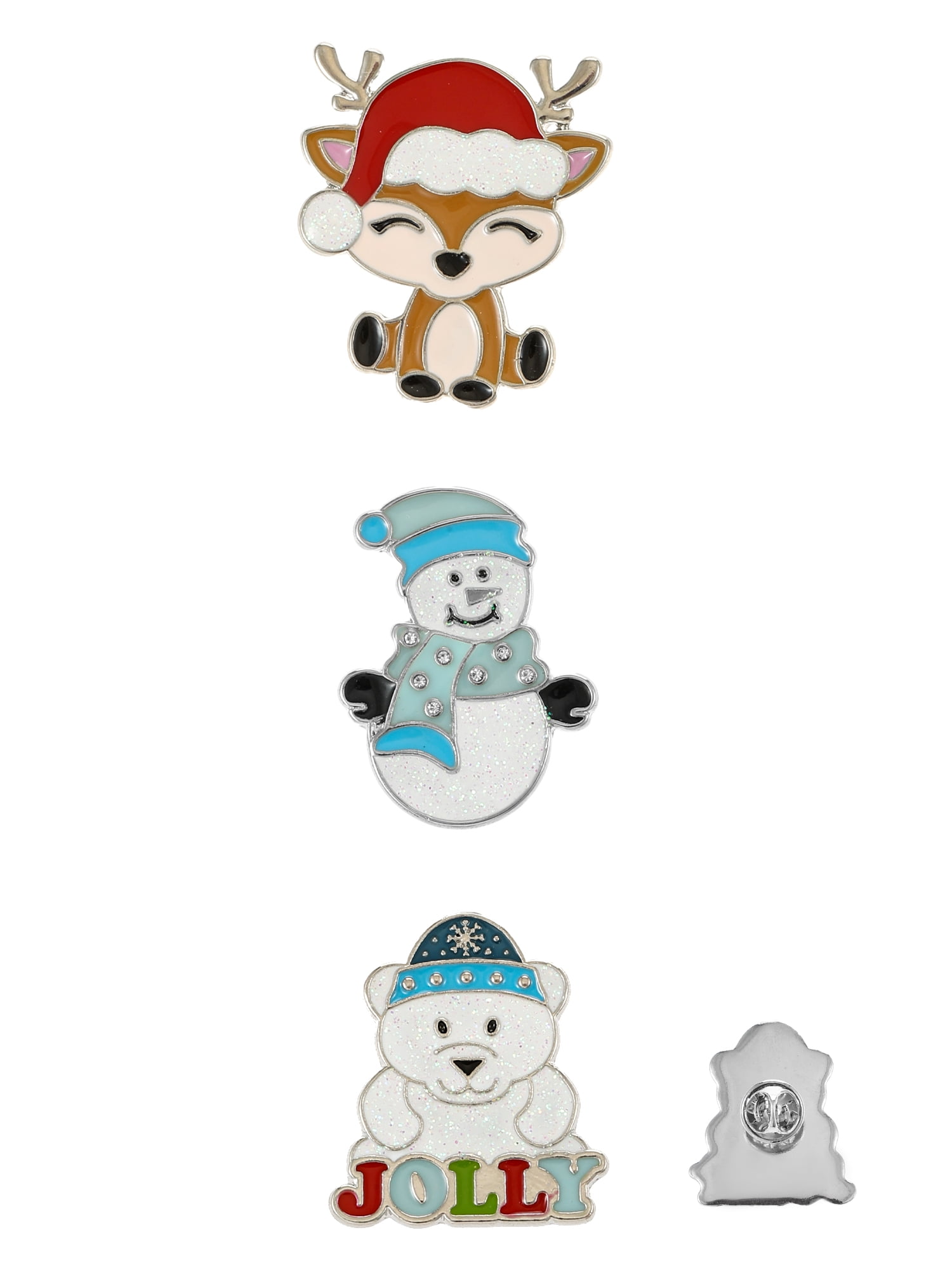 Holiday Time Pin Set, 3 Pieces - Walmart.com