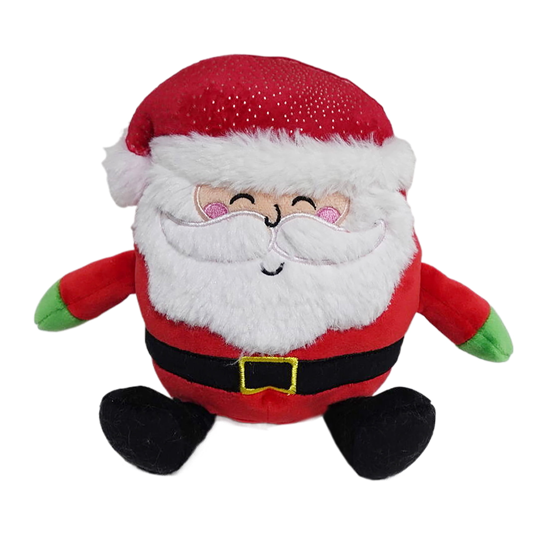 Holiday Time Plush Santa - Walmart.com