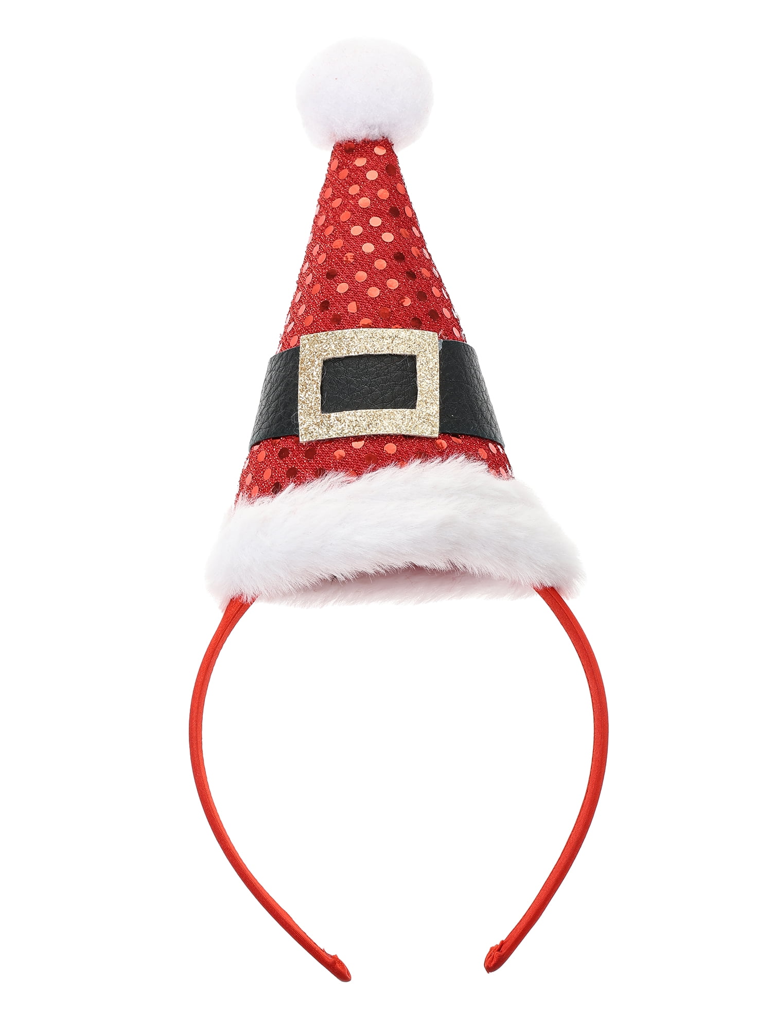 Holiday Time Santa Hat Headband, 1 Piece - Walmart.com
