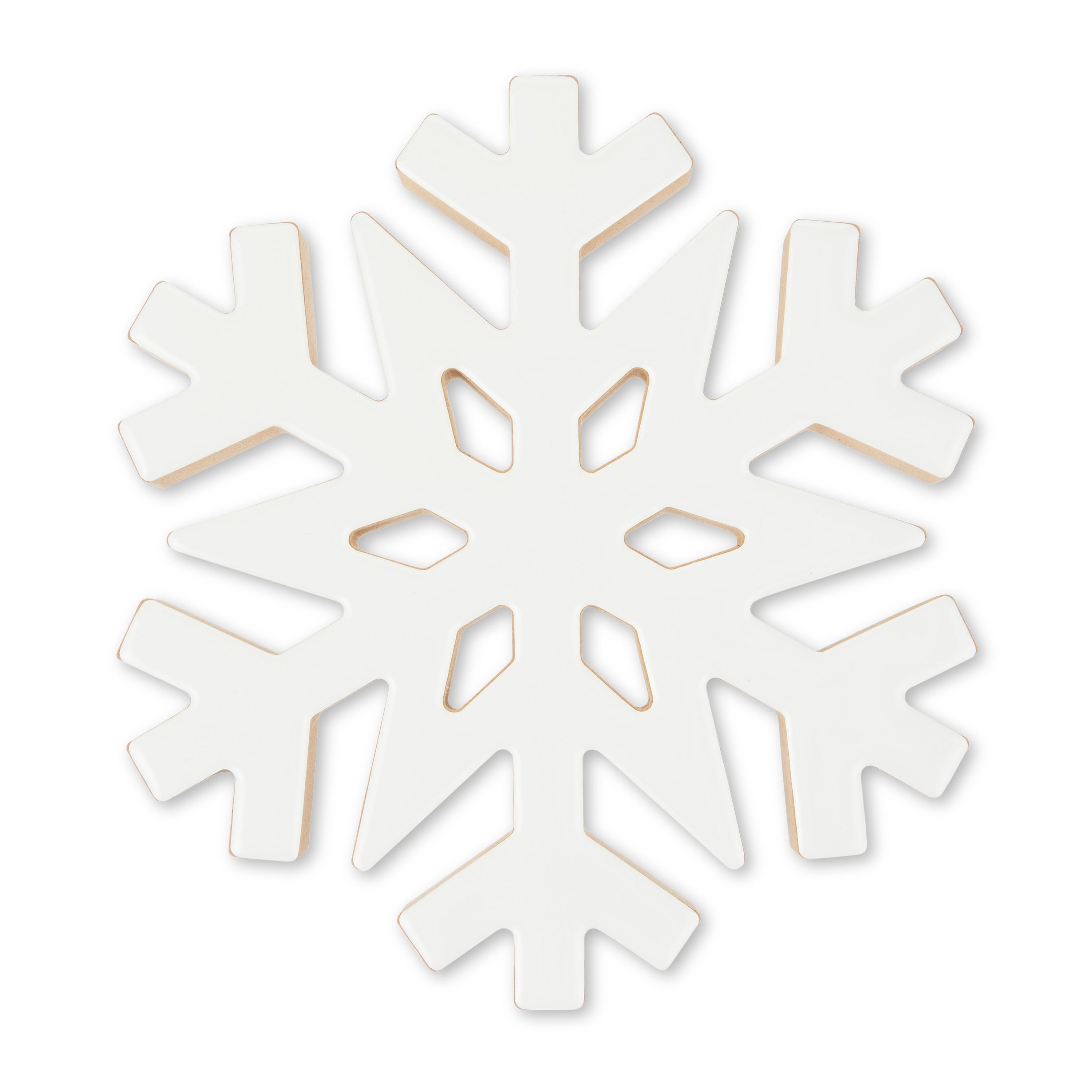 Holiday Time Snowflake Tabletop Decor, 7.25" - Walmart.com
