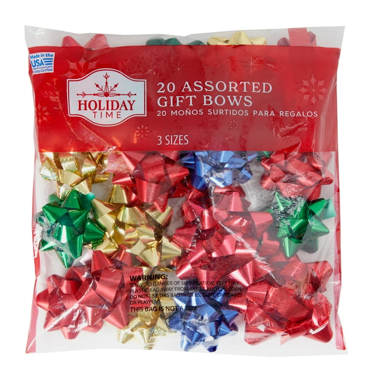 Holiday time gift tie ribbon store