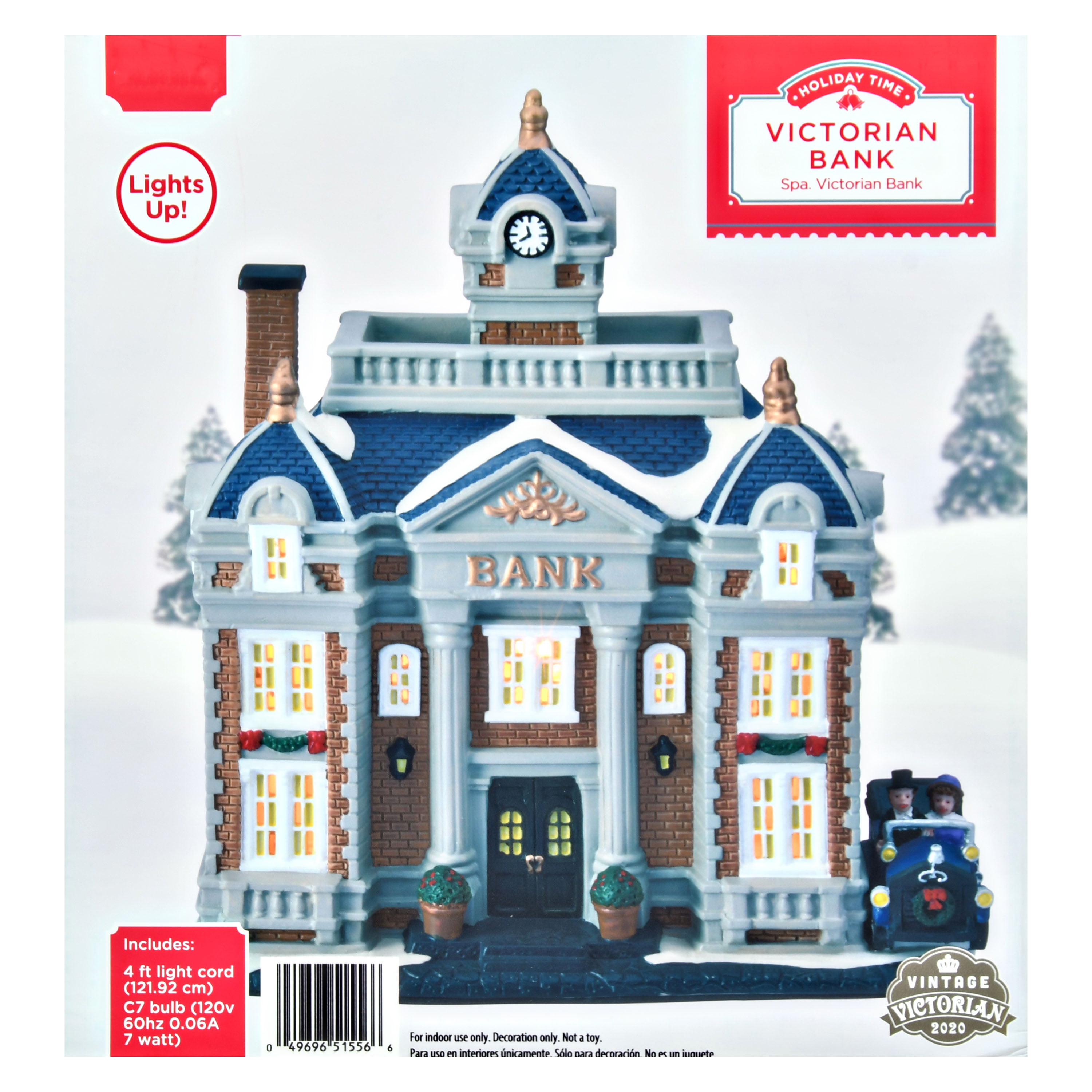 Holiday Time Victorian Bank - Walmart.com