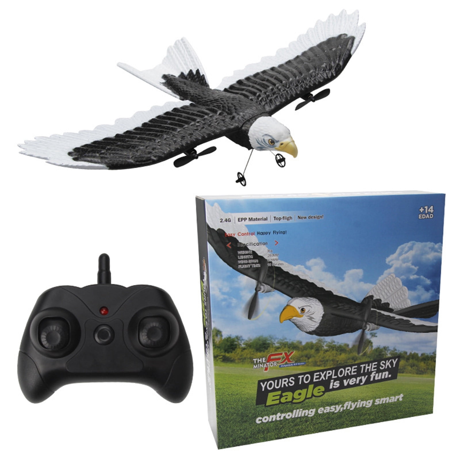 Holiday Toys Gifts Savings! Dvkptbk RC Plane Wingspan Eagles Aircraft ...
