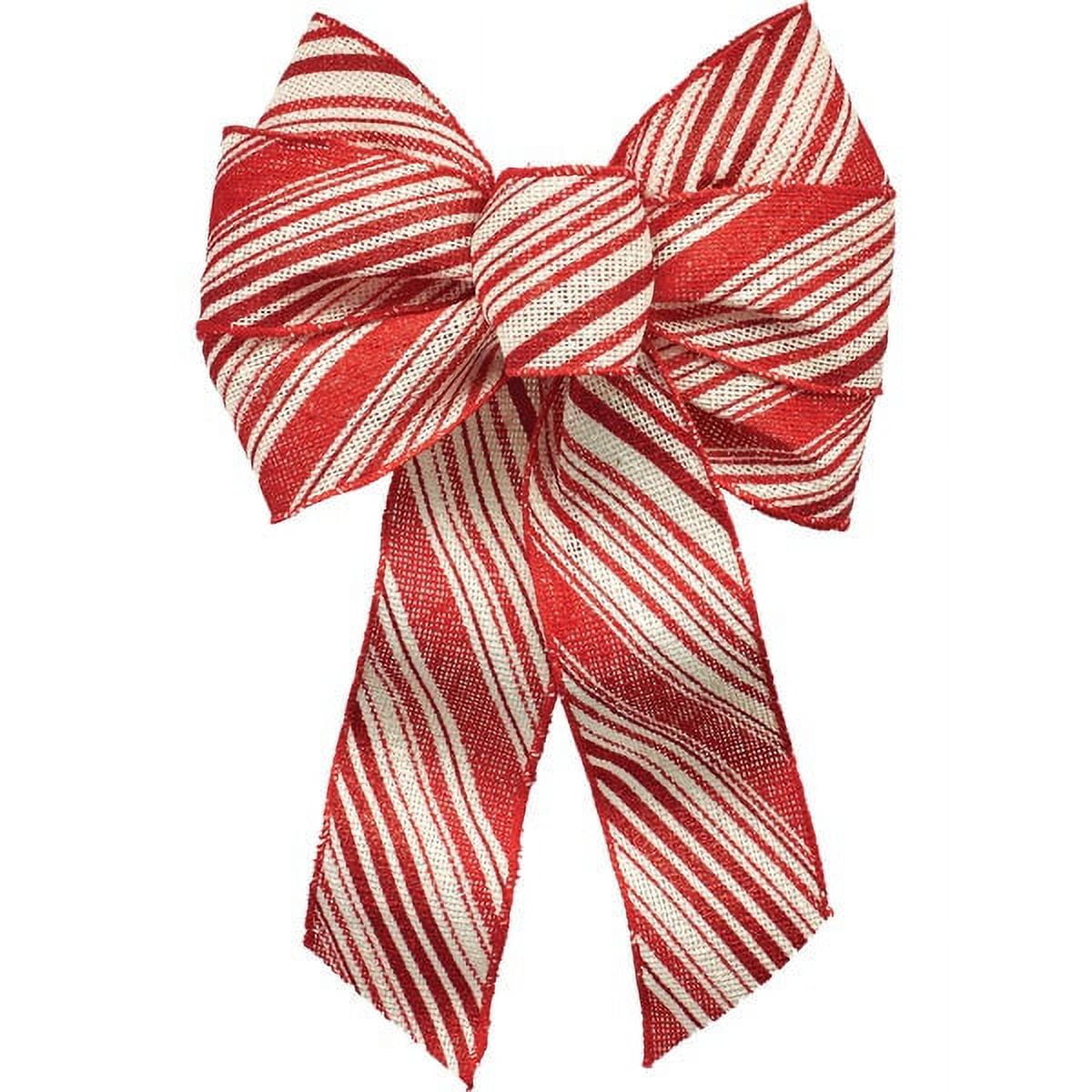 Holiday Trims 8.5x14 7lp Strp Brlp Bow 6151 Pack of 12 - Walmart.com