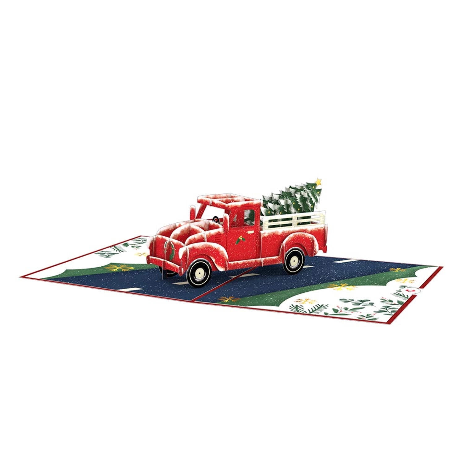 Holiday Truck Pop-Up Card - EOL - Walmart.com