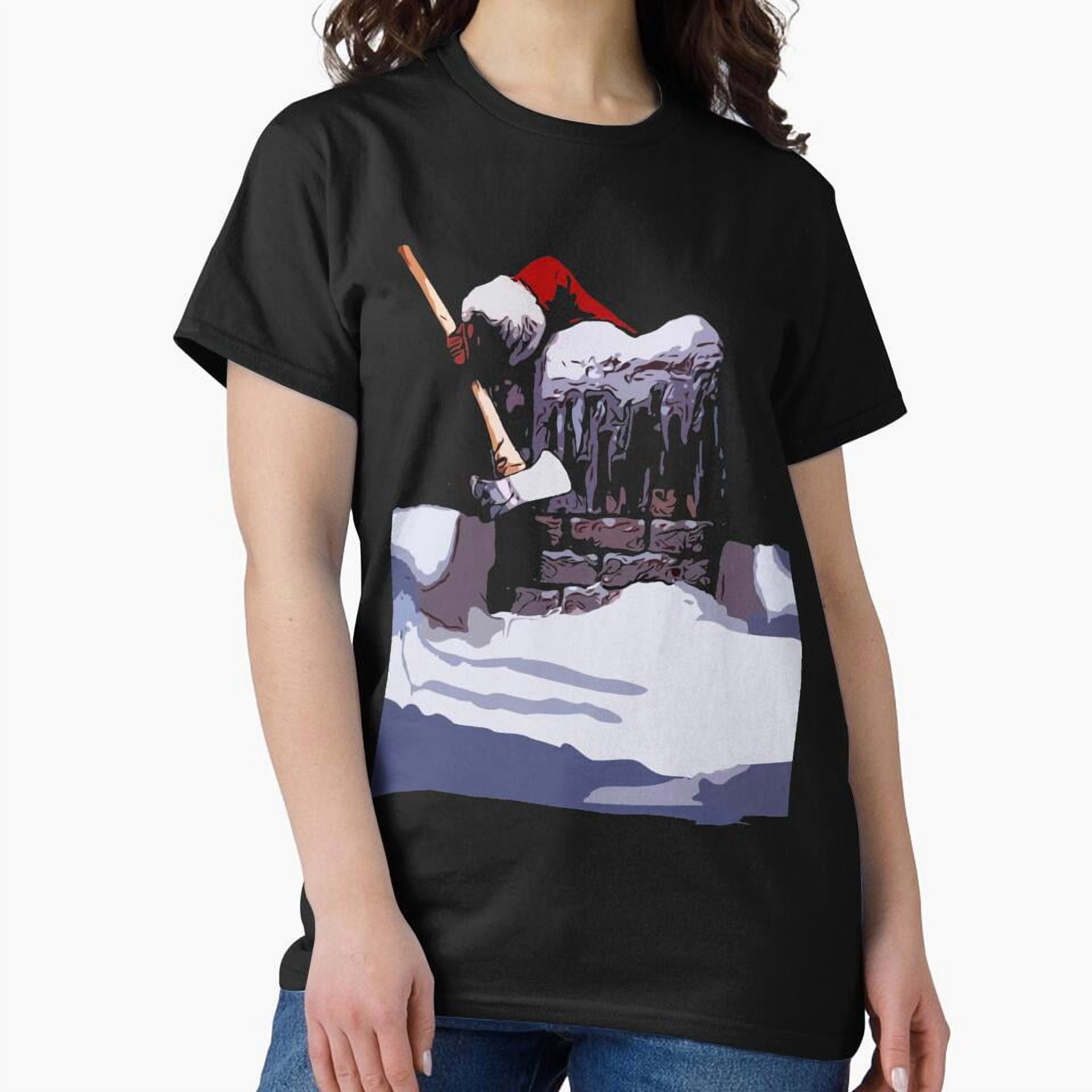 Holiday Warrior Horror Parody with Dark Comedic Armor Style Unisex T ...