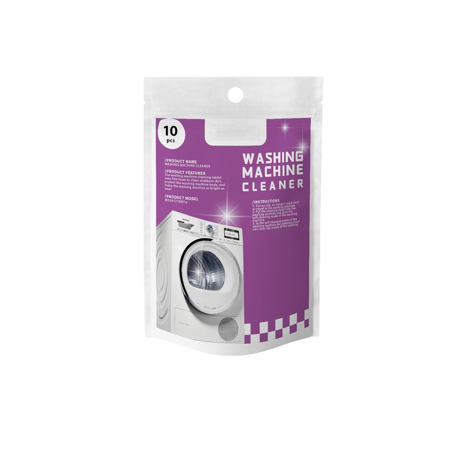 Your Holiday Washing Cleaner Foaming Tablets Plastic Drum Type Disinfecting Solution Stain ...