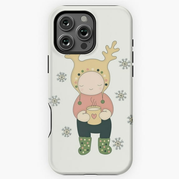 Holiday Winter Season Design Phone Case for iPhone 11 12 13 14 15 16 17 ...