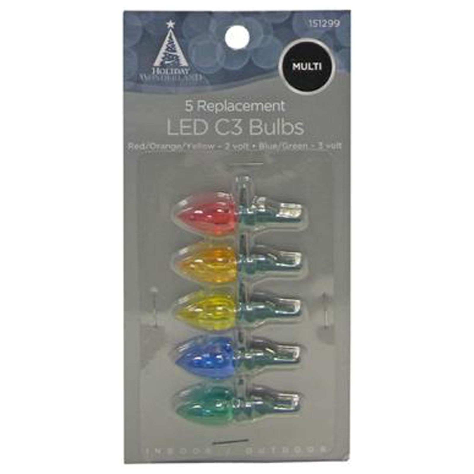 Holiday Wonderland 11225-88 Christmas Lights LED Replacement Bulb, C3 ...