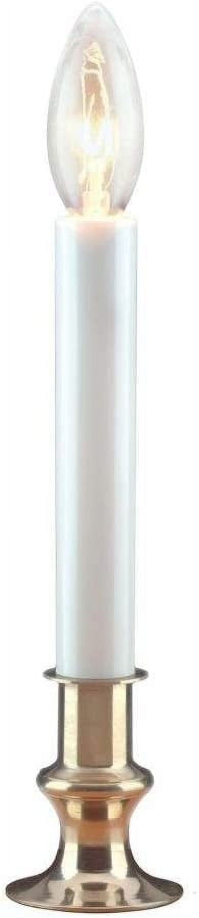 Holiday Wonderland 1519-88 9" Electric Window Candles With On/Off ...