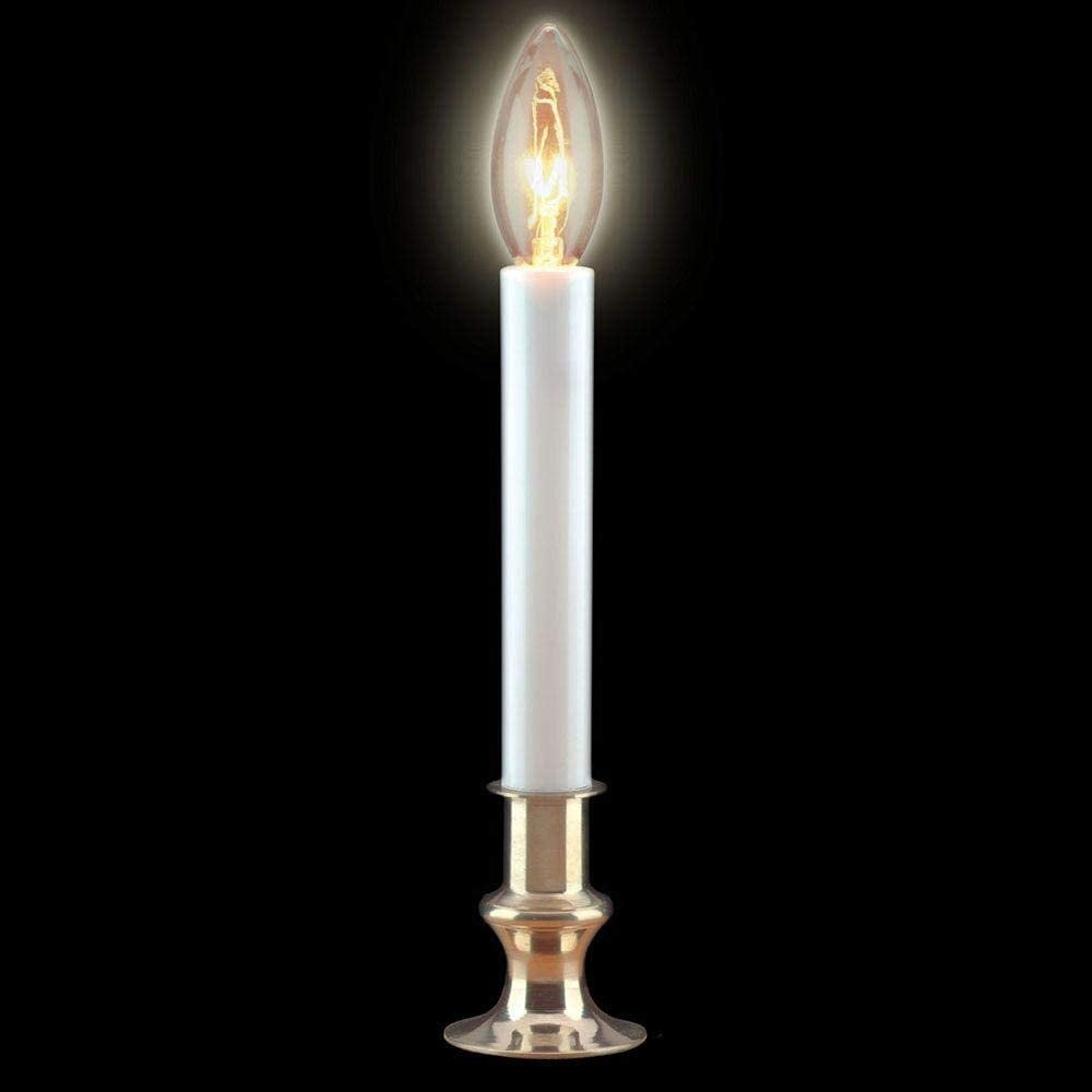 Holiday Wonderland 1528-88 9" Clear Electric Sensor Christmas Window ...