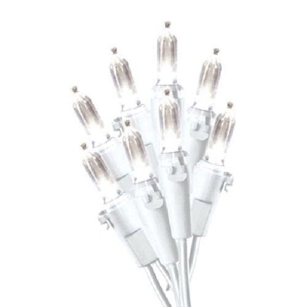 Holiday Wonderland 40846-88A 100 Count Warm White With White Wire LED ...