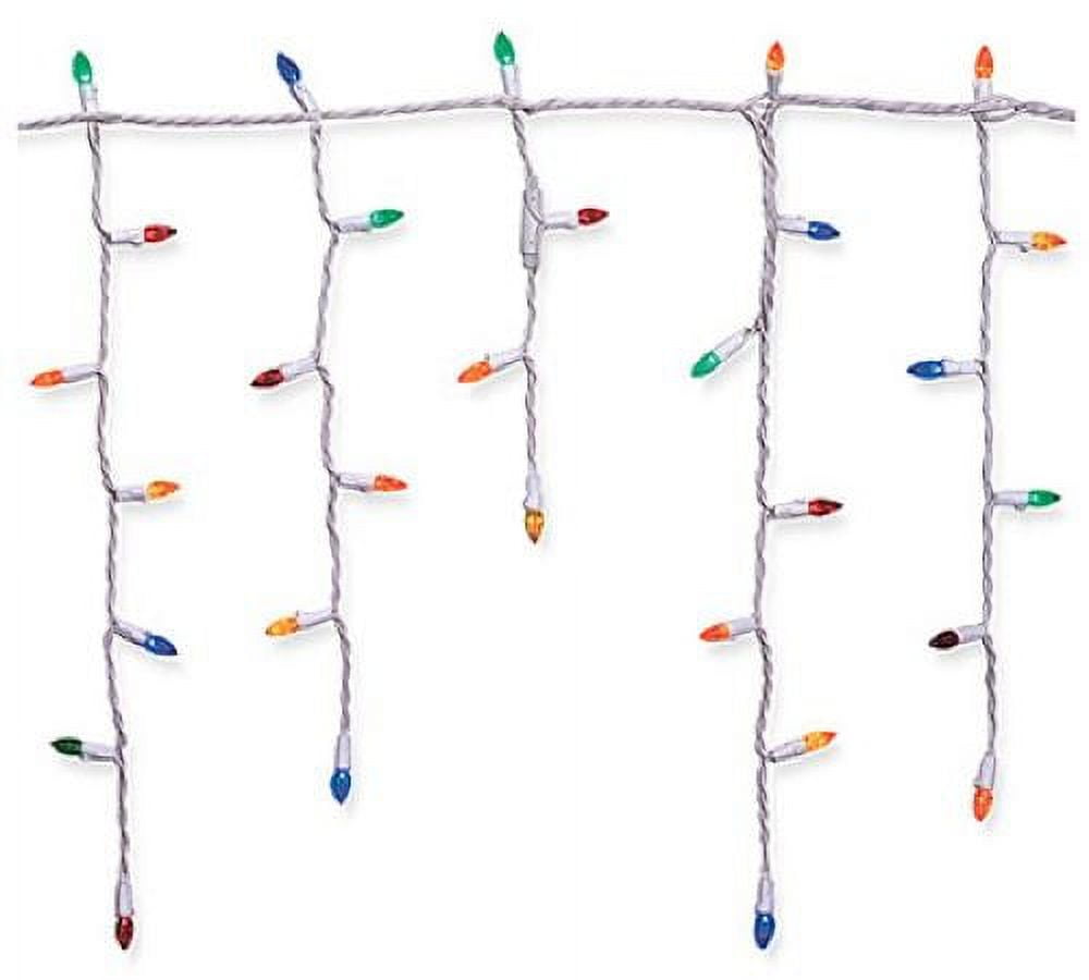 Holiday Wonderland 47692-88 105-Count C3 LED Multi-Color Icicle ...