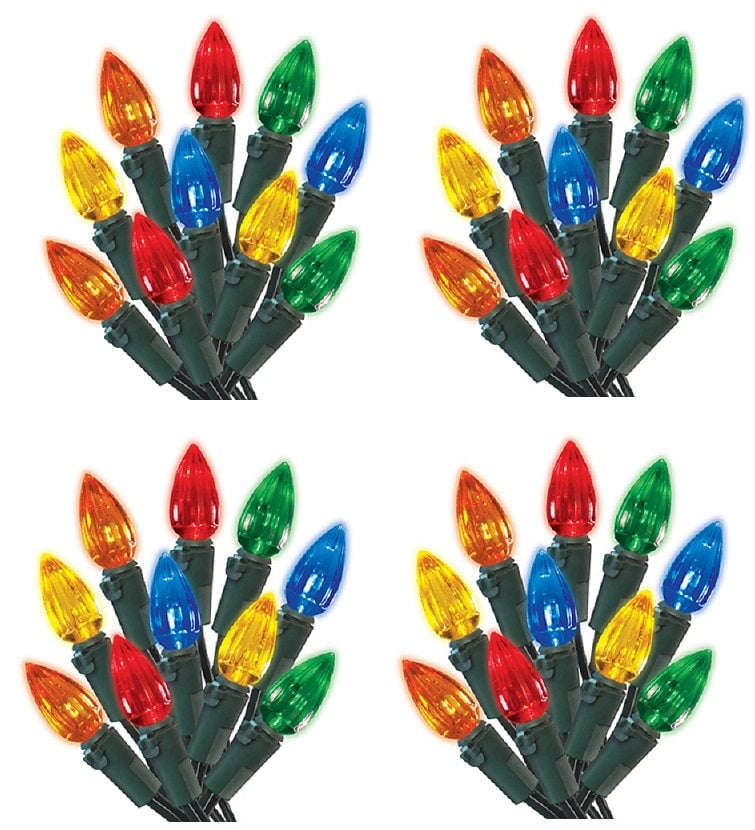 Holiday Wonderland 47702-88A 200-Count Spool of Multi-Color C3 LED ...