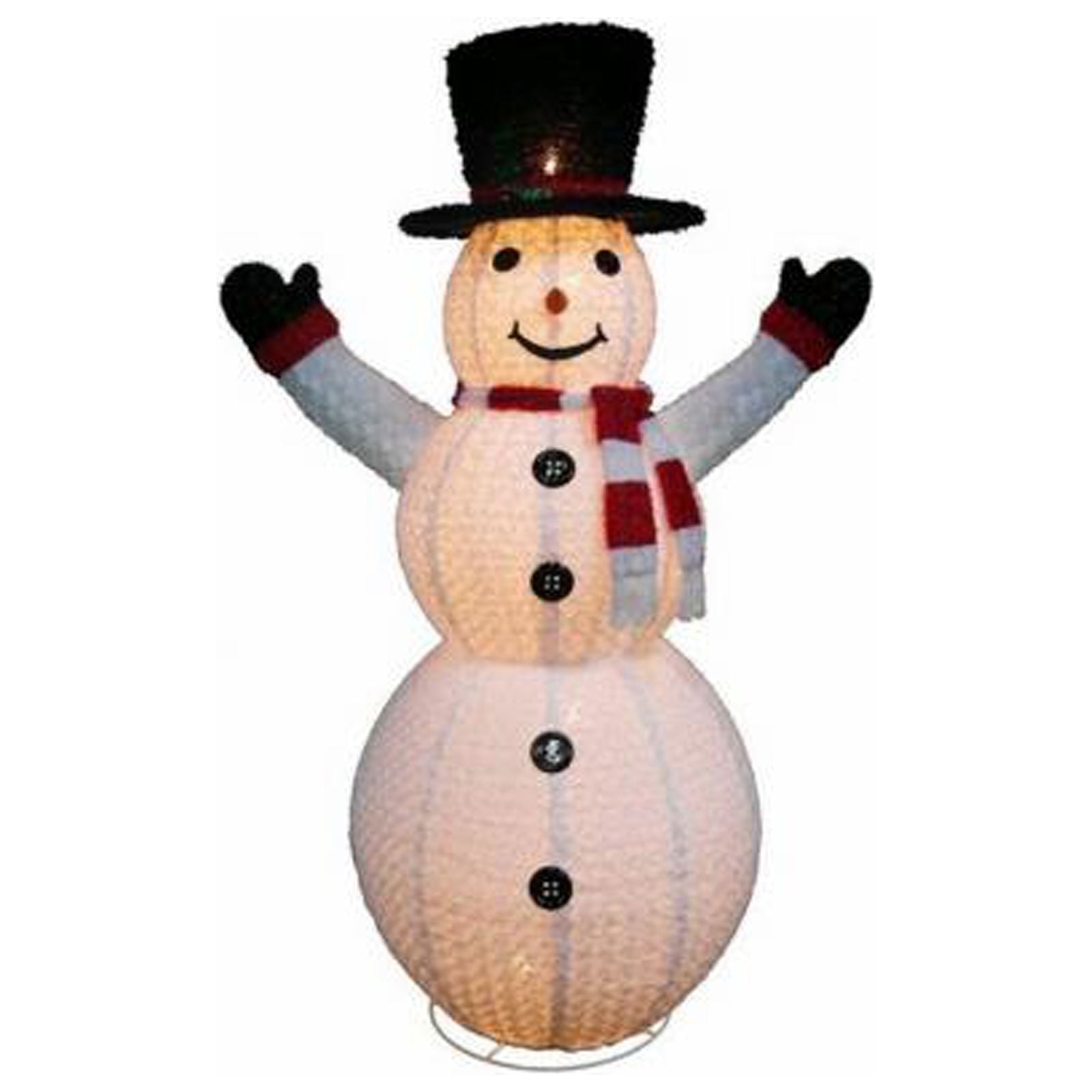 Holiday Wonderland 57-611-087 Snowman Christmas Decoration, C7 BuLbs ...