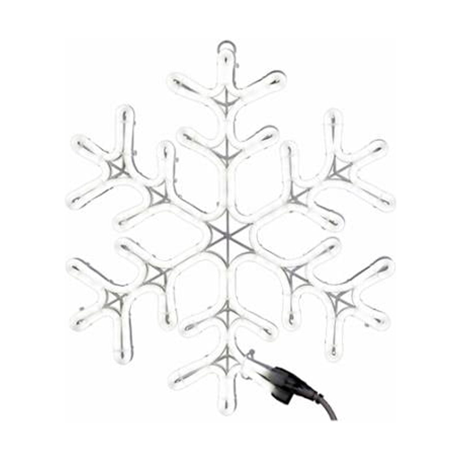 Holiday Wonderland DSN-XM-CH0031 Neon Flex Snowflake, Pure White, 18-In ...