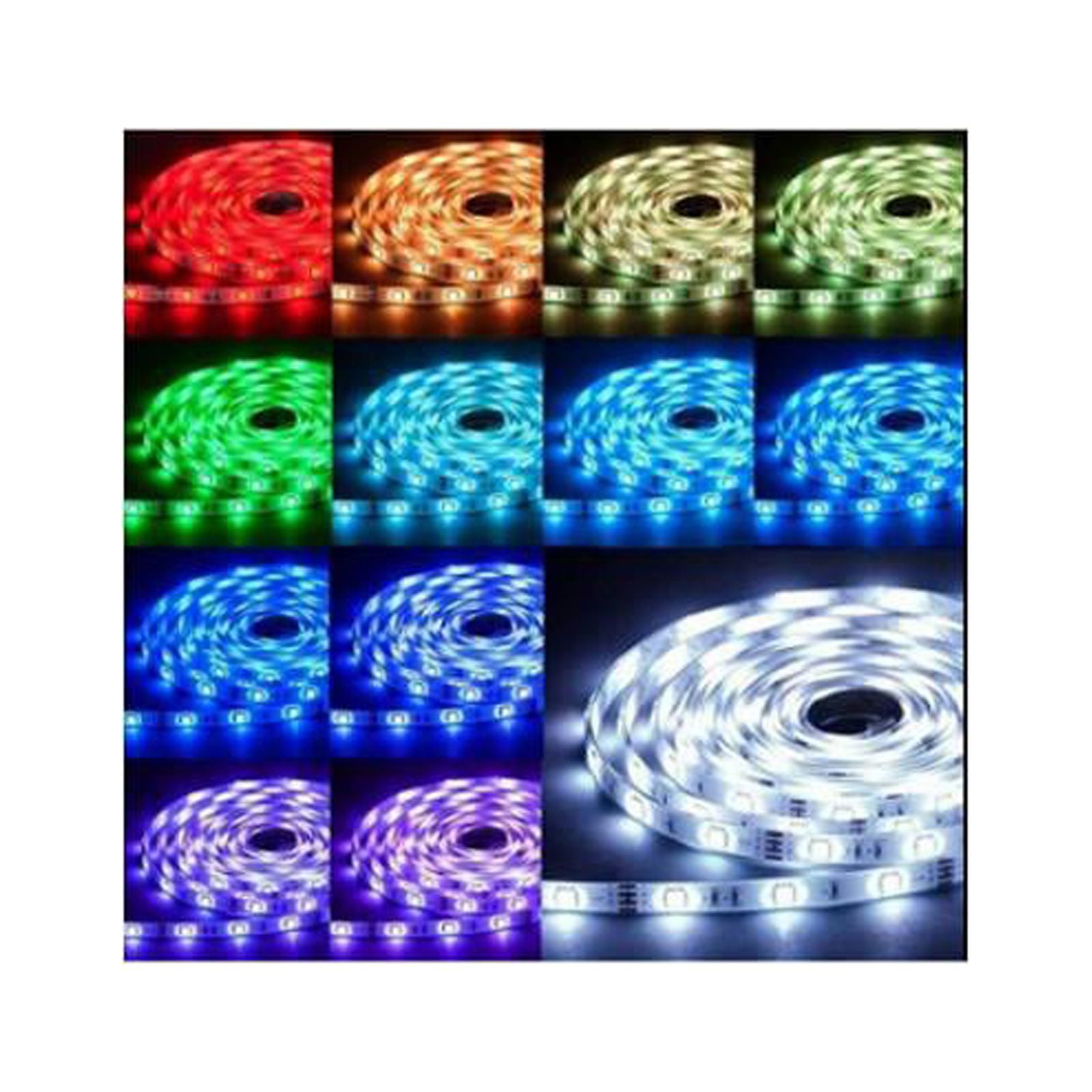 Holiday Wonderland FPCB-3528-USB-RGB LED Strip Light, 16 Colors, 5 ...