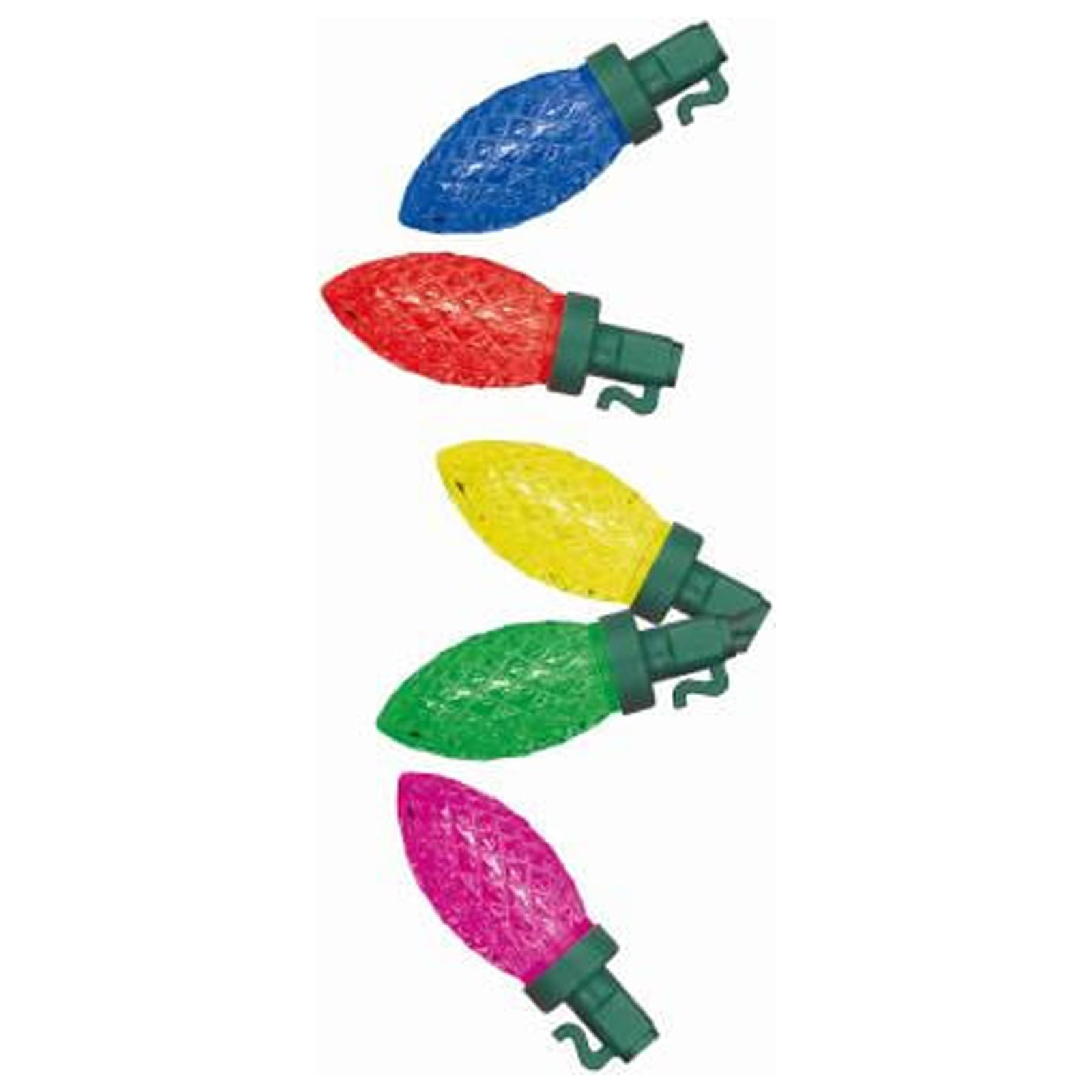 Holiday Wonderland PS100C9FMU Christmas Pro-Series C9 Faceted String ...