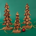 Holiday Wood Pine Tree Tabletop Set - Walmart.com