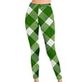 Holiday Yoga Leggings for Women - St. Patrick's Day Shamrock Design ...