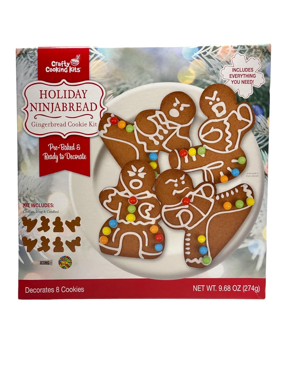 Holiday bread Pre-Baked & Ready to Decorate Gingerbread Cookie ...