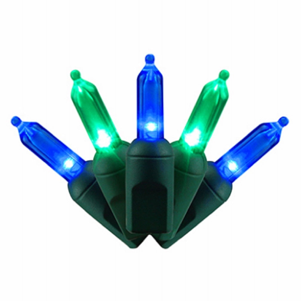 Holiday bright lights LEDBX-T5100-WNGR4 Super Bright LED Light Set, 100 ...