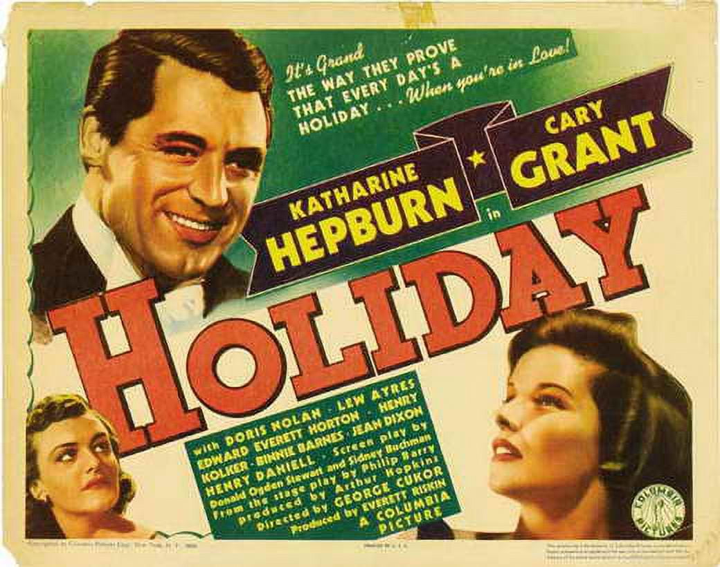 Holiday - movie POSTER (Half Sheet Style A) (22" x 28") (1938 ...