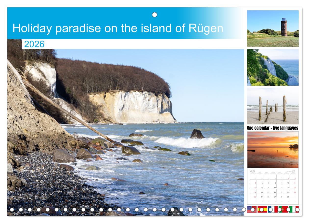 Holiday paradise on the island of Rügen (Monthly Wall Calendar 2026 11. ...