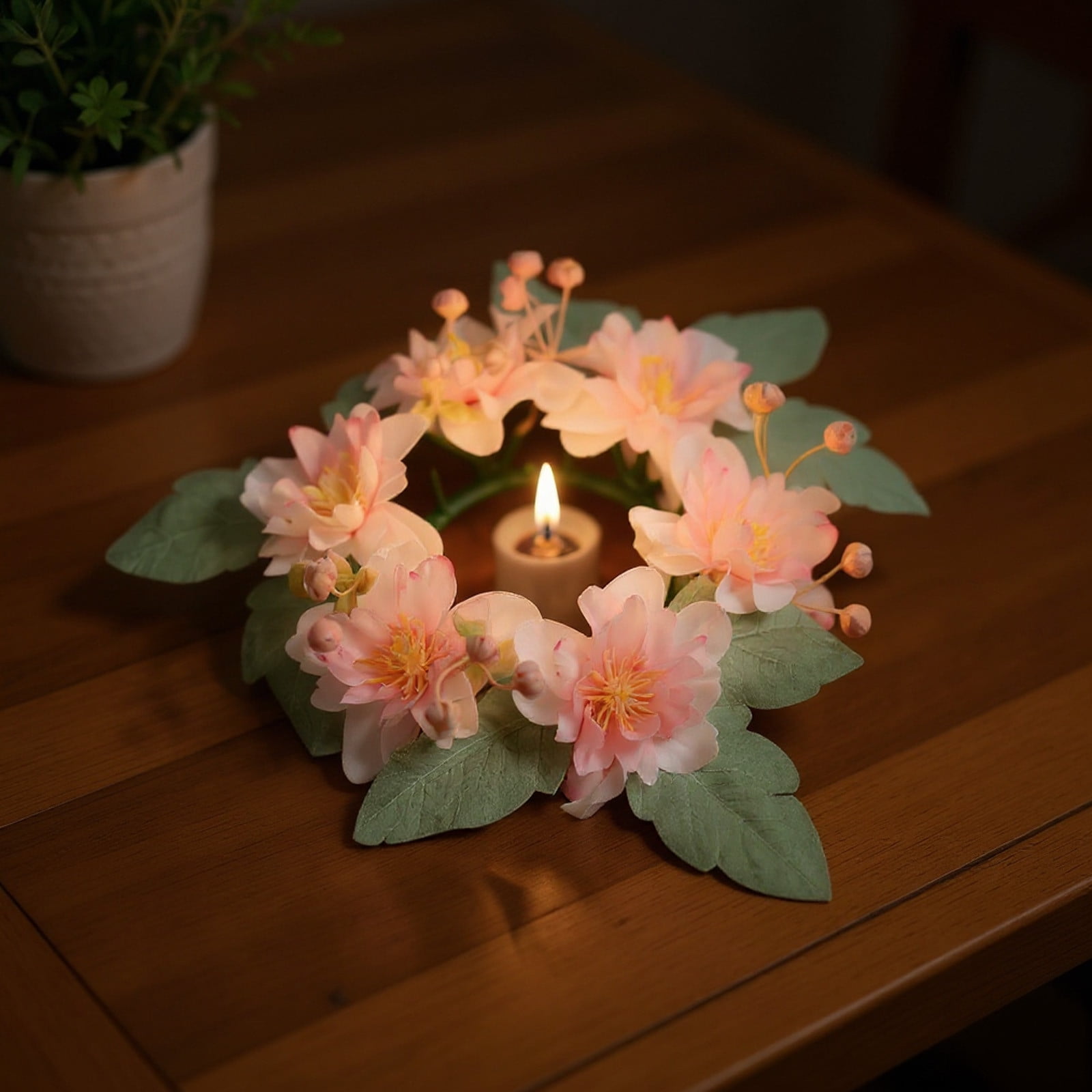 Holiday products - Christmas Peony Candlestick Garland Suitable For ...