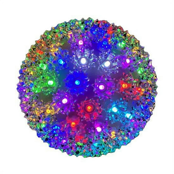 HOLIDYNAMICS LED RGB Outdoor Metal Frame 7.5-inch Hanging Orb - Walmart.com
