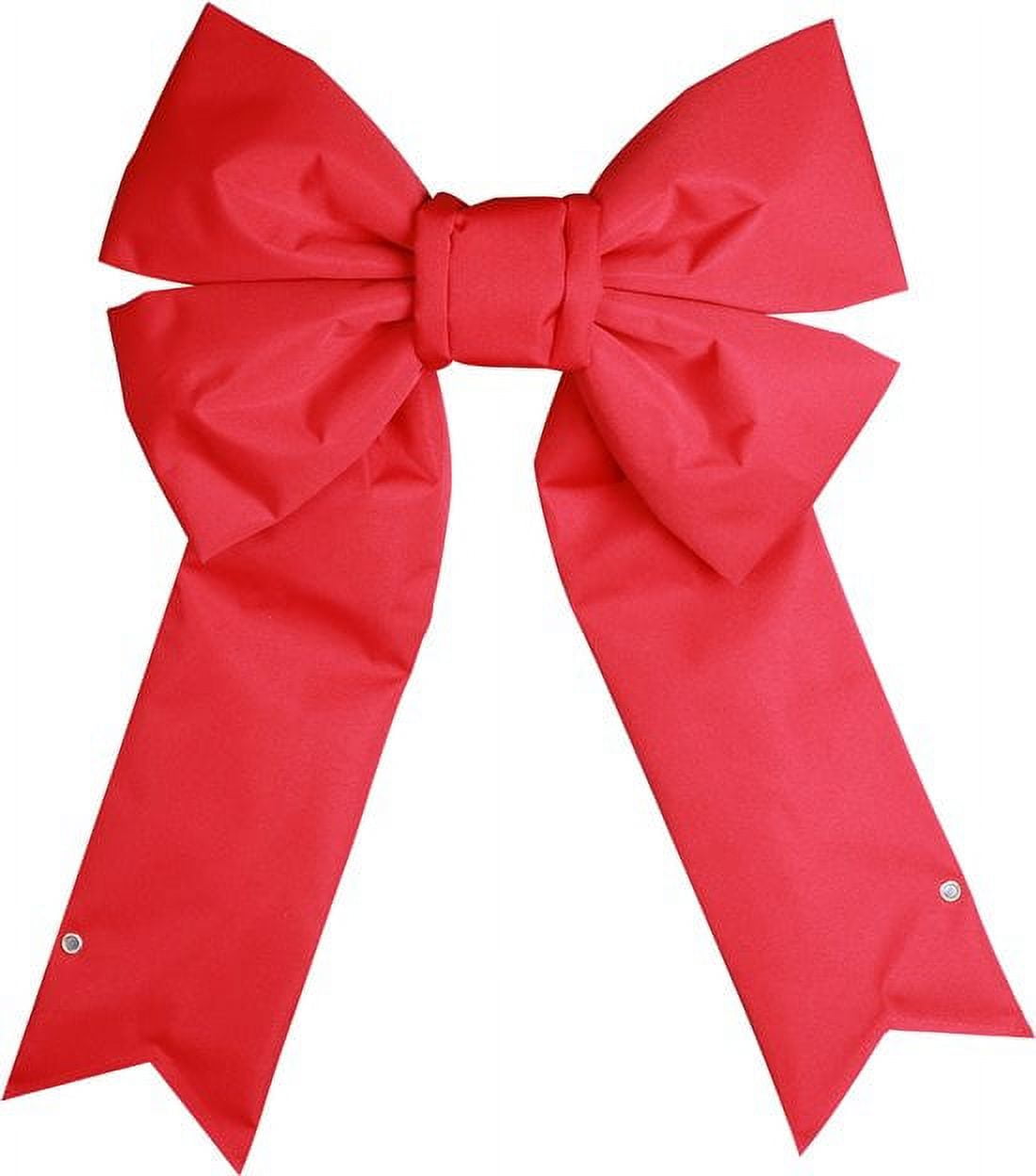 Holidynamics Outdoor Structural 18in Bow Red Nylon - Walmart.com