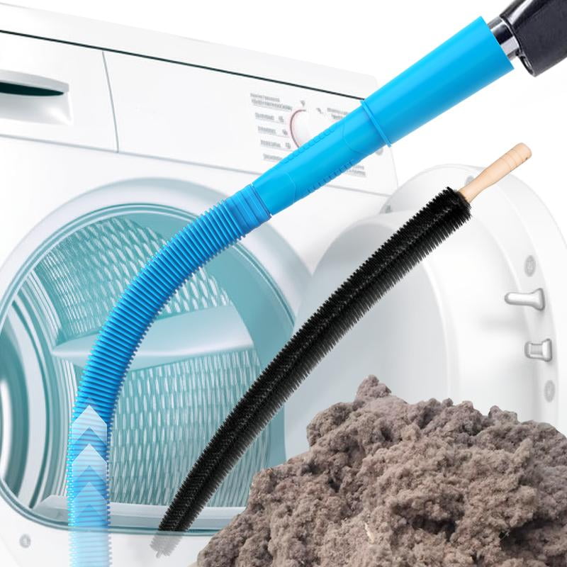 Holikme Dryer Vent Cleaner Kit - Vacuum Hose Attachment Brush, Lint ...
