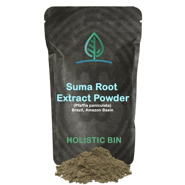 Holistic Bin Suma Root Powder Pure Wild Harvested Brazilian Ginseng ...