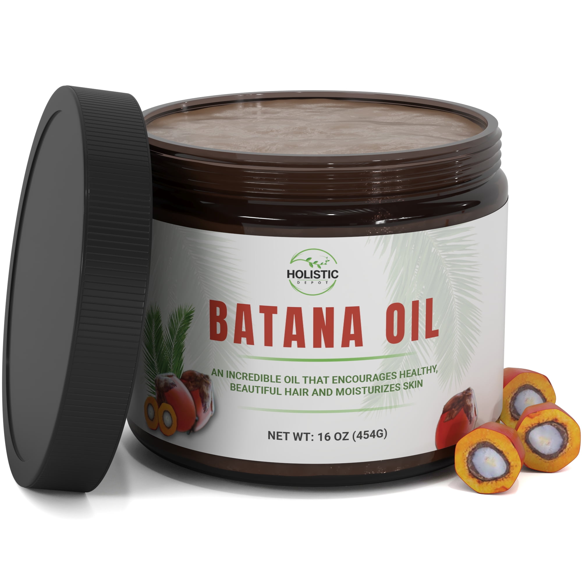 Holistic Depot 100% Pure Batana Oil - Honduran Miracle Oil for Hair ...