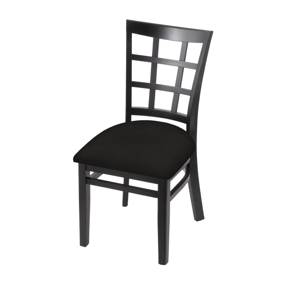 Holland Bar Stool 3130 18" Chair with Black Finish and Canter Espresso ...