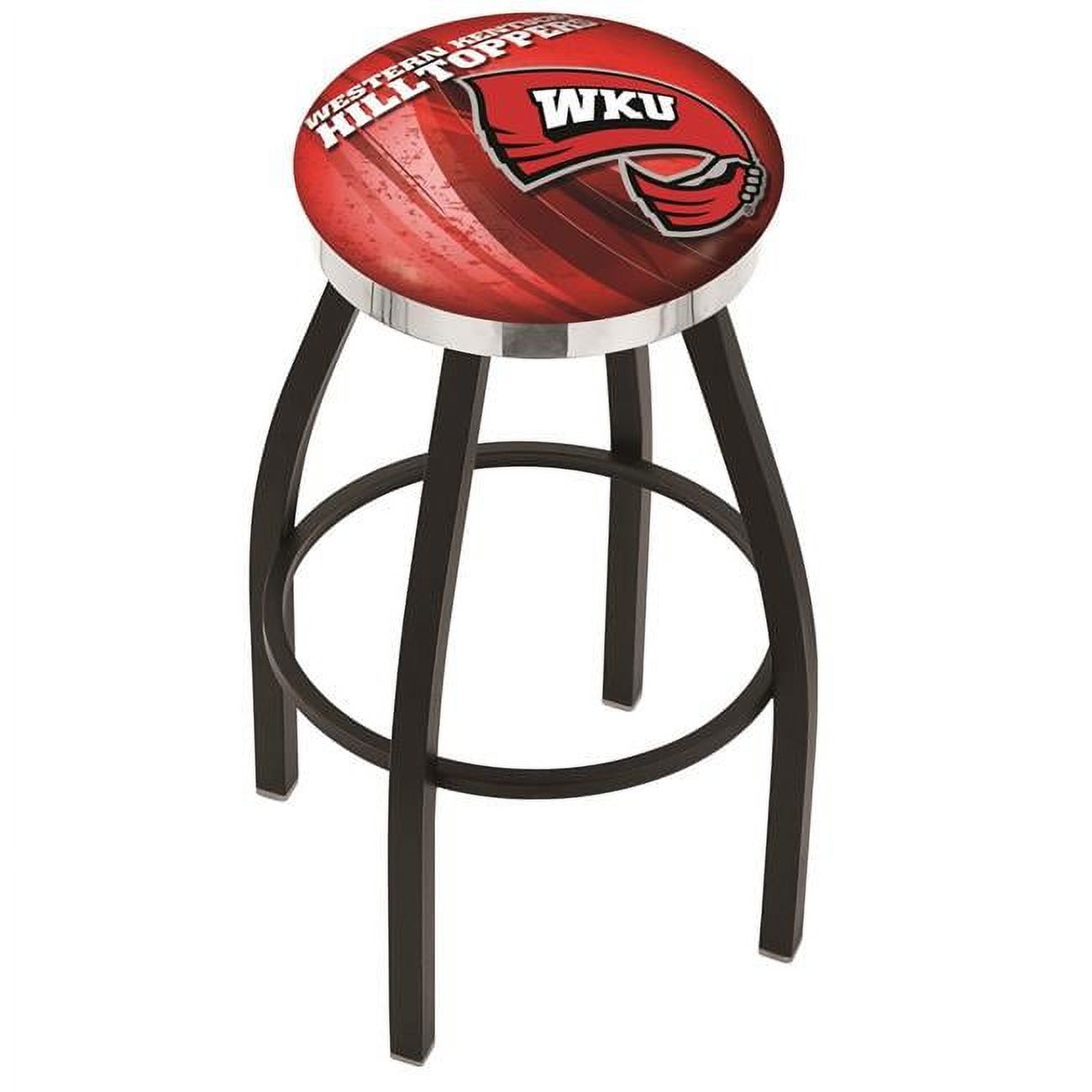 Holland Bar Stool 36 in. Western Kentucky Bar Stool with Hilltoppers ...
