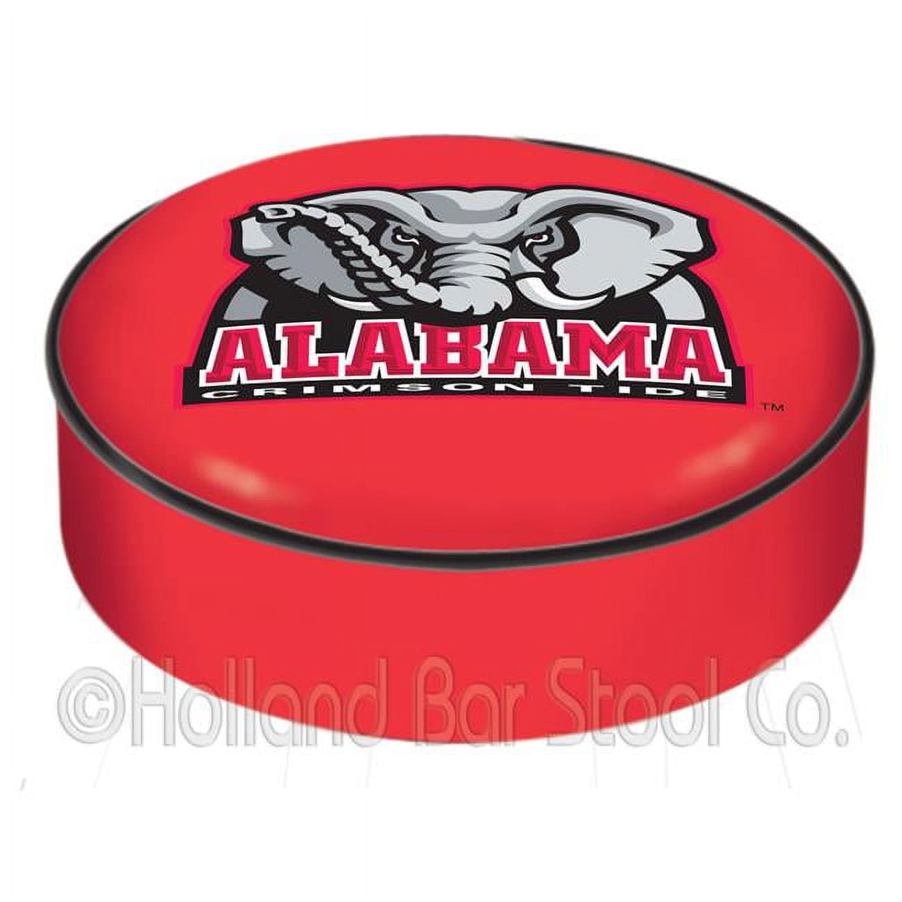 Holland Bar Stool Alabama Bar Stool Seat Cover With Elephant Logo 14 in ...