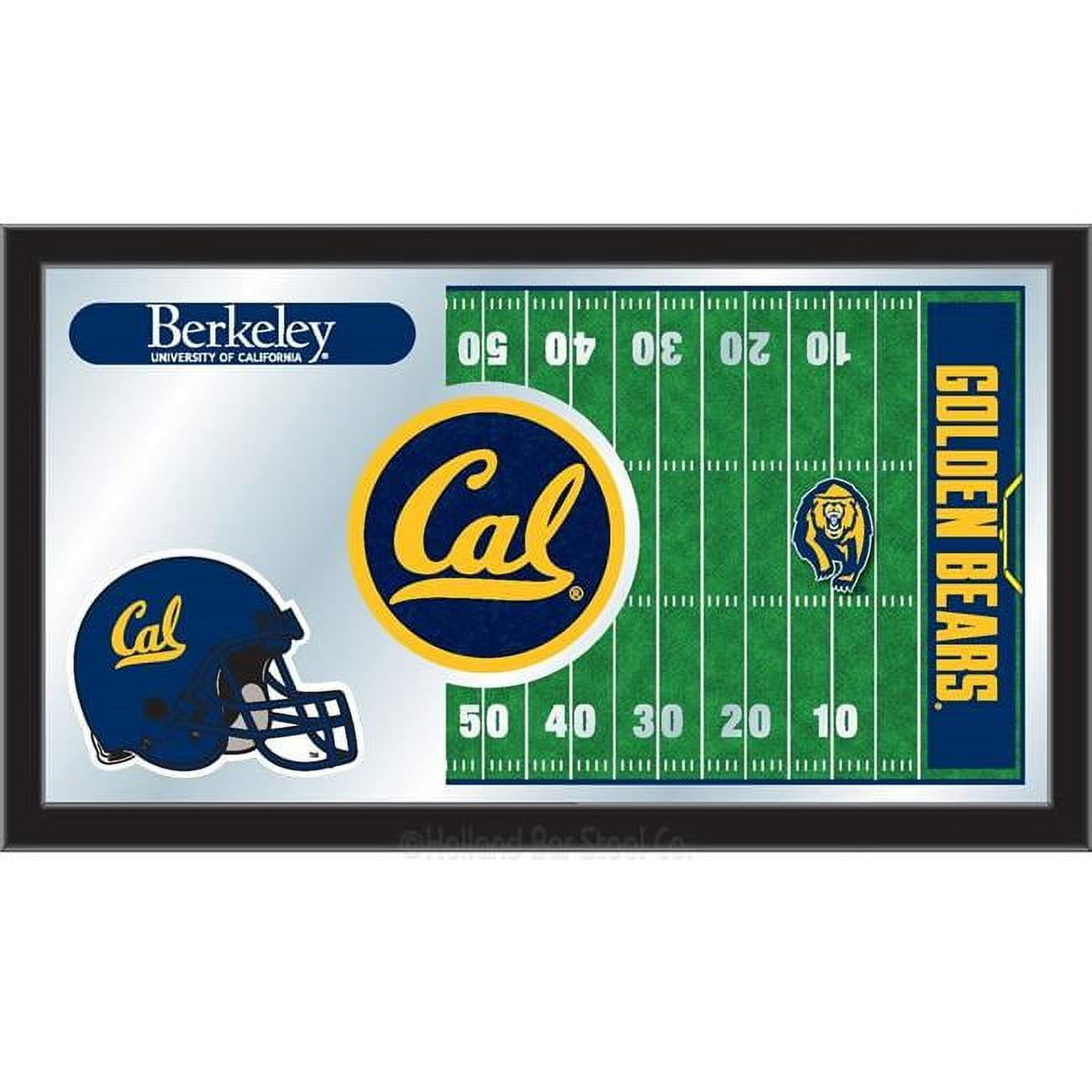 Holland Bar Stool California University Football Mirror 15 x 26 in ...