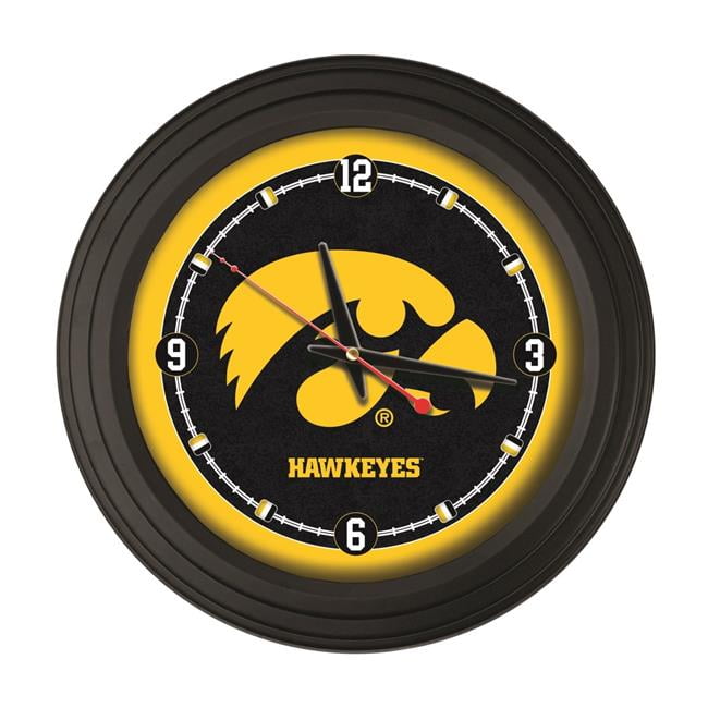 Holland Bar Stool ClkNL15BKIowaUn 15 in. University of Iowa Logo ...