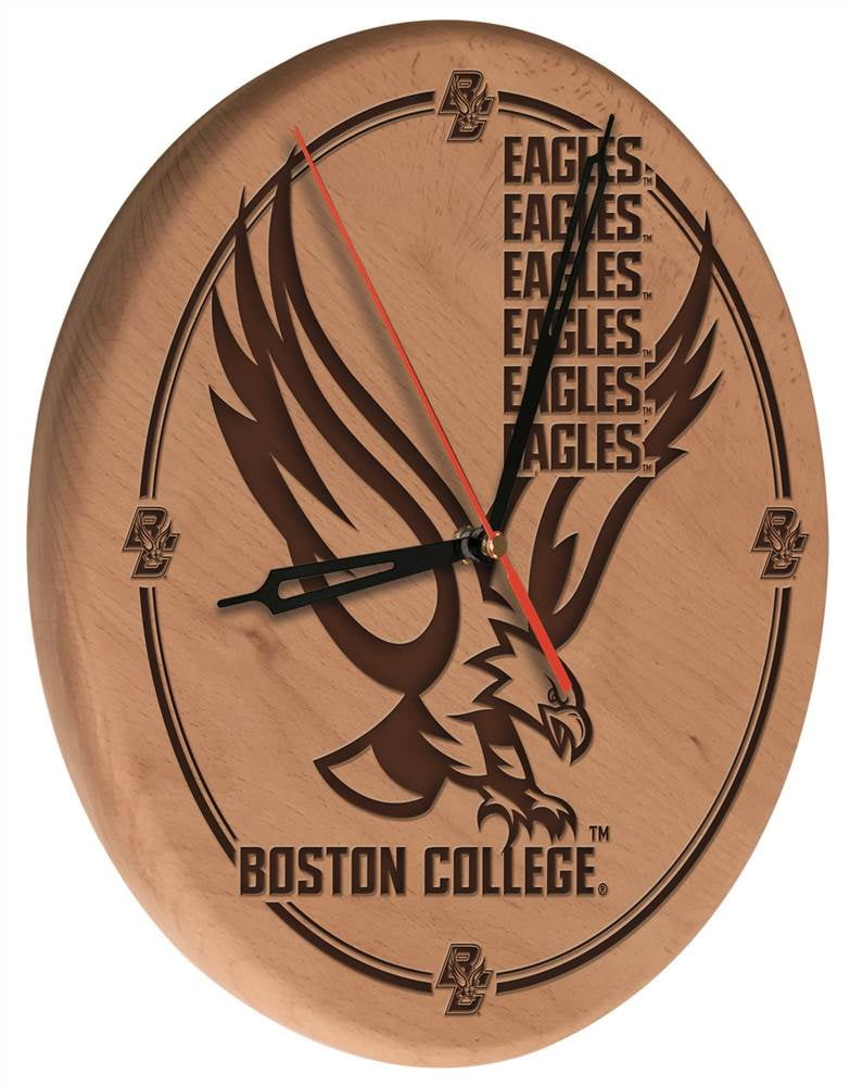 Boston College Laser Engraved Wood Clock - Walmart.com