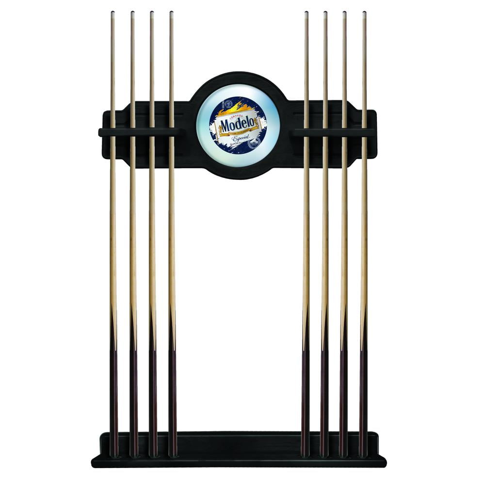 Modelo (Lbl) Solid Wood Cue Rack with a Black Finish - Walmart.com