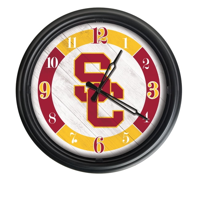 University of Southern California Indoor/Outdoor LED Wall Clock ...