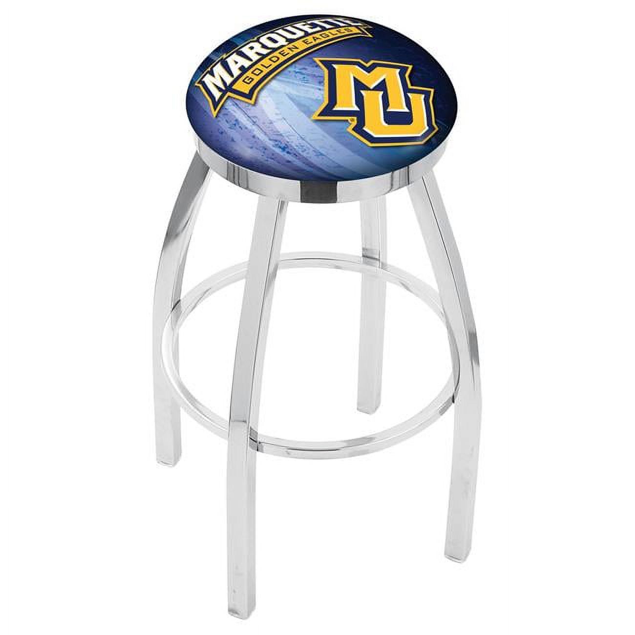 Holland Bar Stool L8C2C36Mrqtte 36 in. Marquette Bar Stool with Golden ...