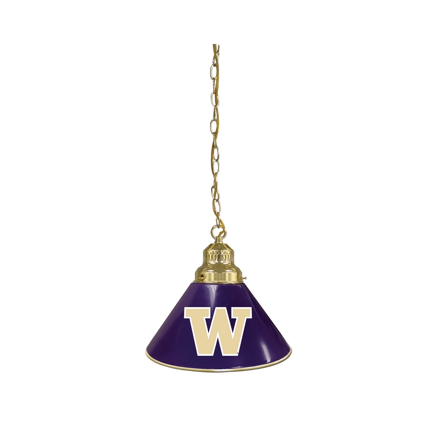 University of Washington Pendant Light with Brass Fixture - Walmart.com